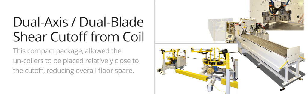 Dual-Axis / Dual-Blade Shear Cutoff from Coil | Videos